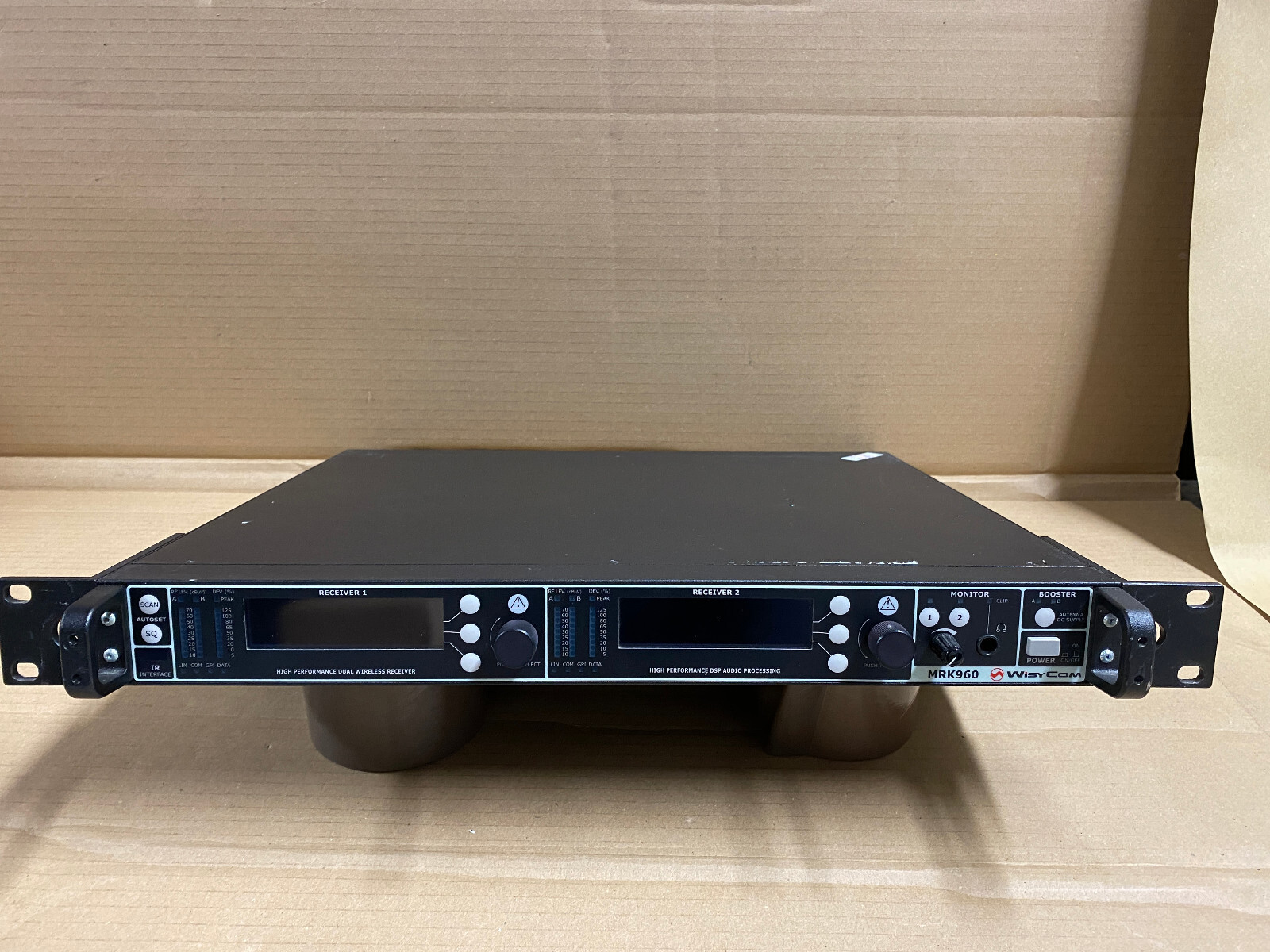 Wisycom MRK960 Dual Channel True Diversity Rackmount Receiver | eBay