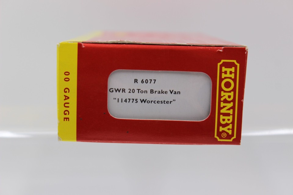 Hornby R6077 OO Gauge GWR 20Ton Brake Van Worcester 114775 | eBay UK