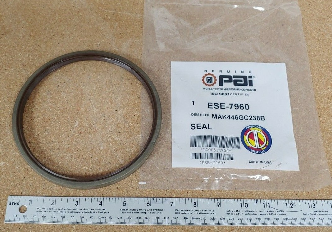 Mack E6 E7 E9 Rear Crank Seal | ESE7960 | PAI # ESE-7960 | Ref ...