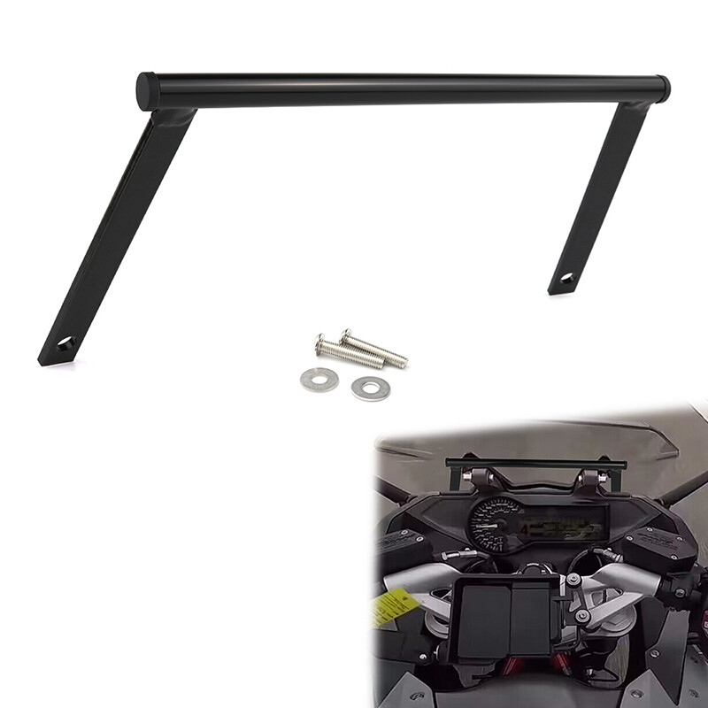 GPS Bracket Navigation Holder Mount Fit For BMW R1200RS 2014-2018 Black ...