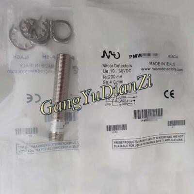 1PCS NEW FOR Micro Detectors INDUCTIVE PROXIMITY SWITCH SENSOR PMW-0N ...