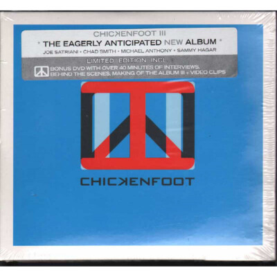 Chickenfoot CD DVD III Limited Edition / Ear Music ‎0207072ERE Sealed ...