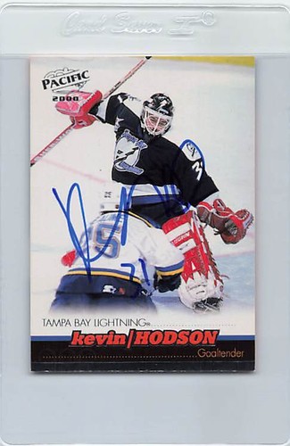 1999/00 Pacific #390 Kevin Hodson Lightning Signed Auto *G7181 | eBay