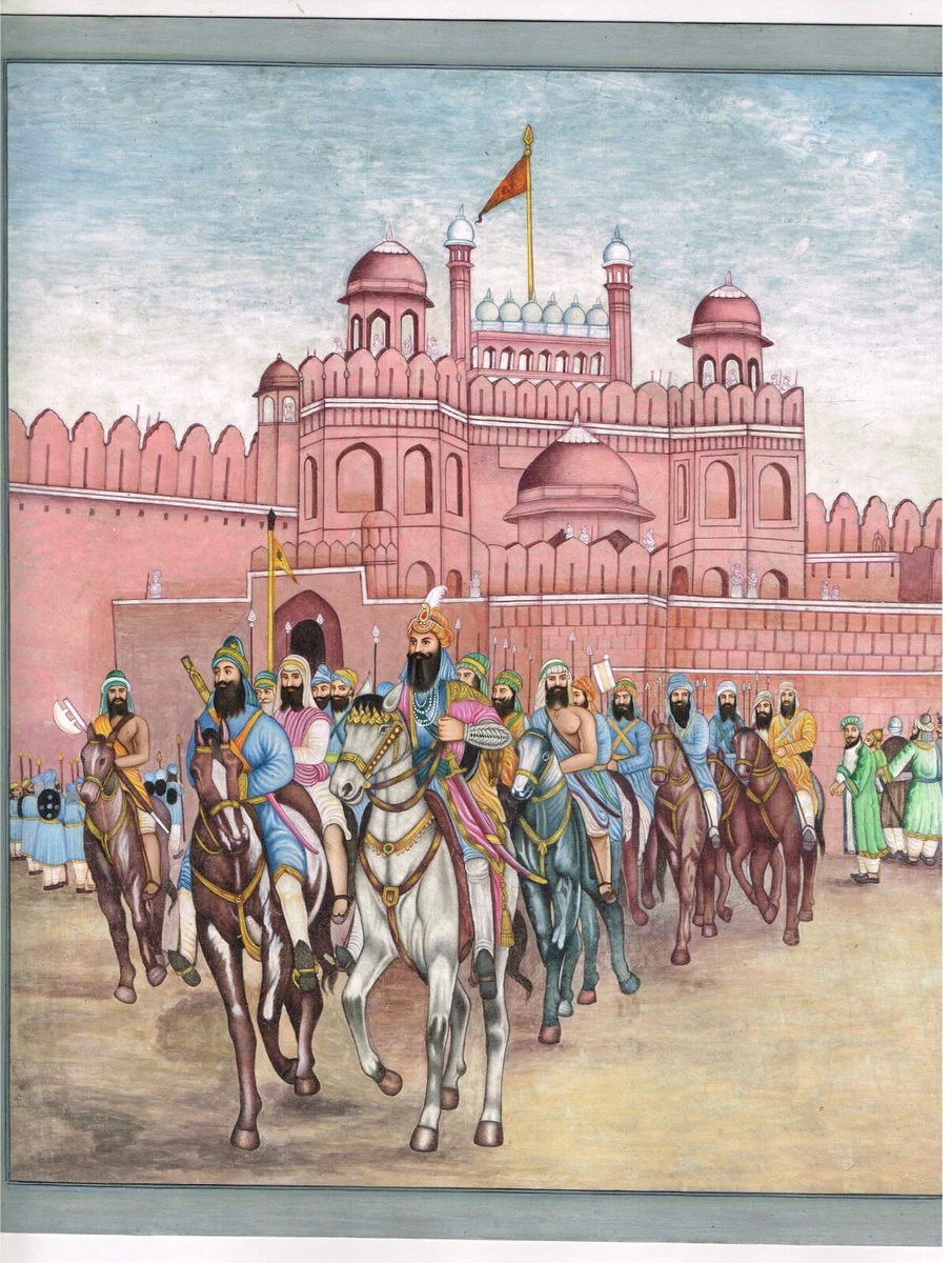 Red Fort Painting