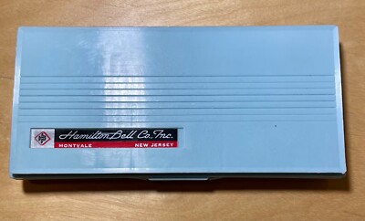 Vintage 1972 Hamilton Bell Co. Dissection Kit Blue Student Biology Lab ...