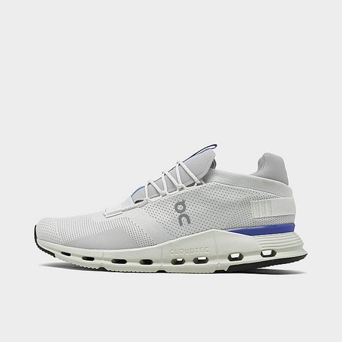 ON Running Brand Undyed White/Ultramarine Blue Cloud Cloudnova OC Shoes ...