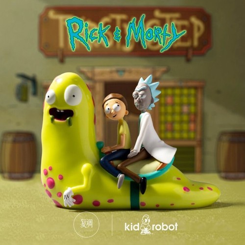 Rick and Morty: Slippery Stair Slime Figure 7 Inches Statue | eBay