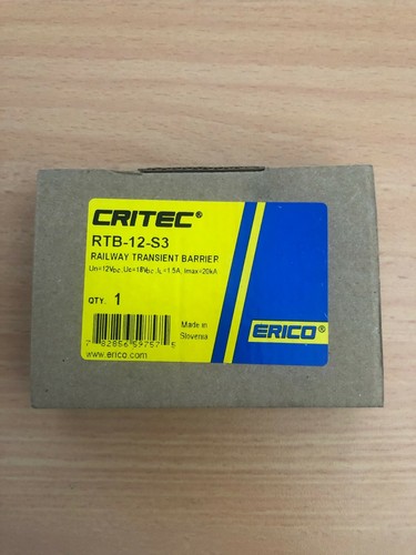 New CRITEC Transient Barrier/Surge Protector (Railway Suitable) Model ...