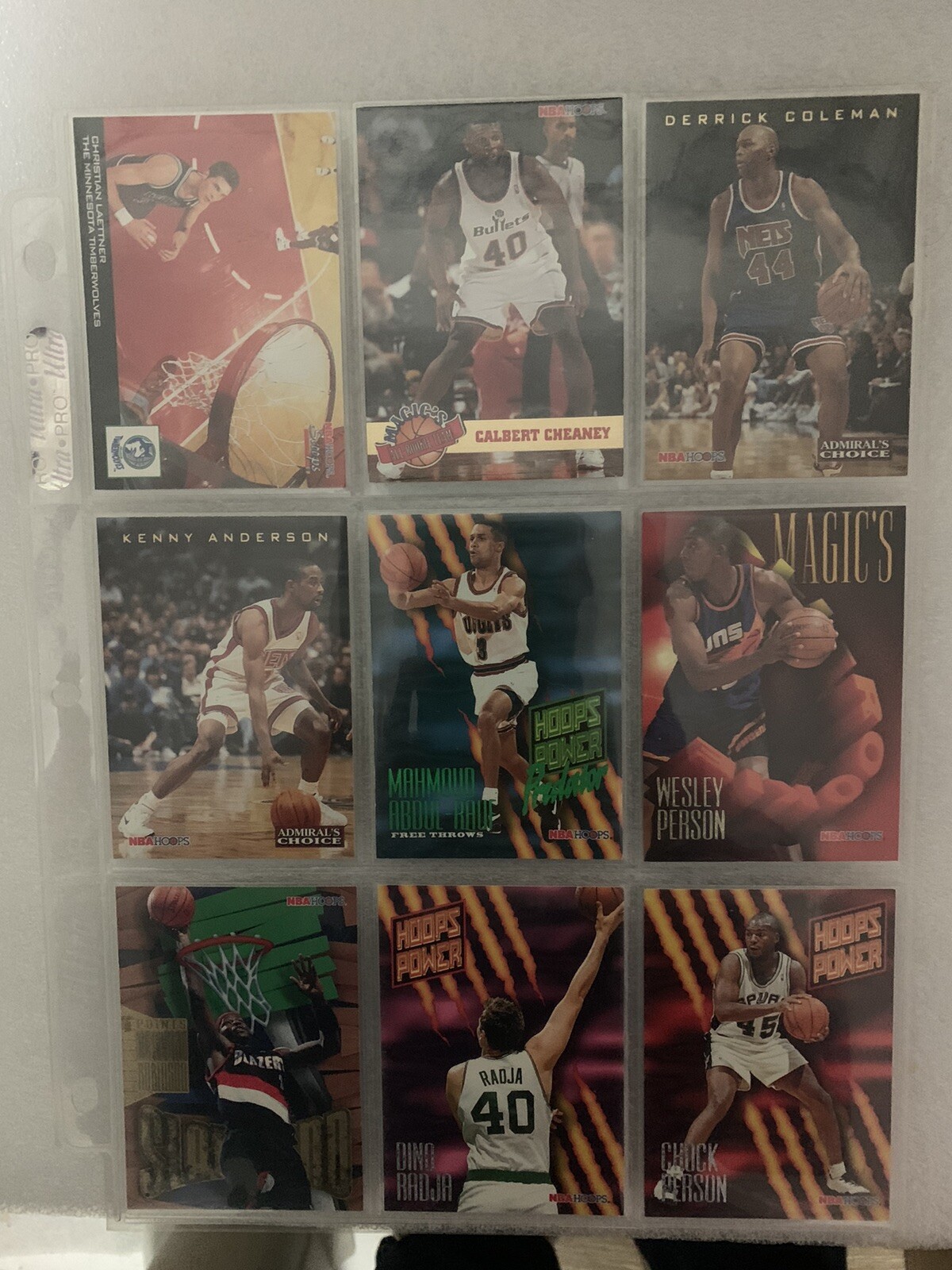 basketball cards hoops Inserts 1993-94-95-96! Mint Condition | eBay