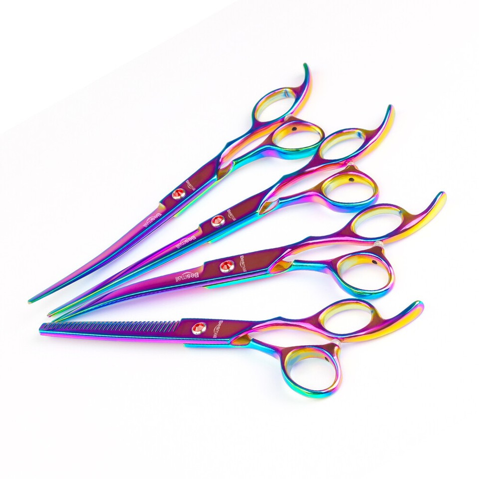 4pcs/Kit Pro Salon Hair Cutting Thinning Scissors Barber Shear ...