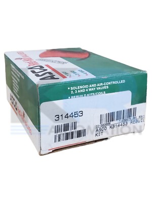 NEW Asco 314453 RedHat Bulletin 8345 2,4-Way Solenoid Valve Repair Kit ...