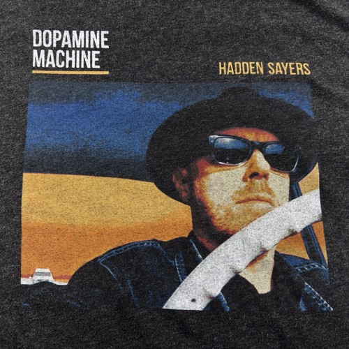Hadden Sayers Dopamine Machine Graphic T-Shirt Charcoal Gray Size XL | eBay