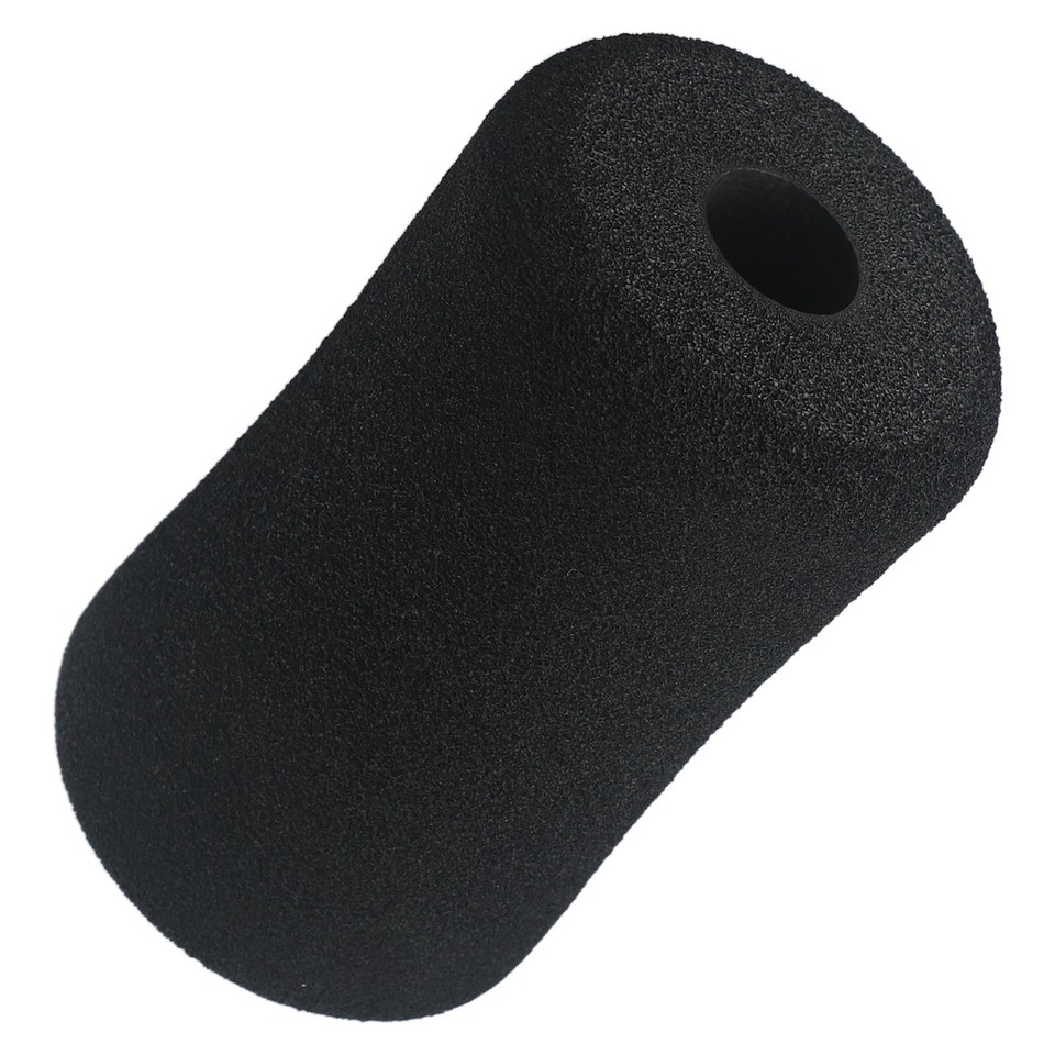 New Practical Foot Pads Gym Exercise 2pcs Black Foam Foot Pads For Home ...
