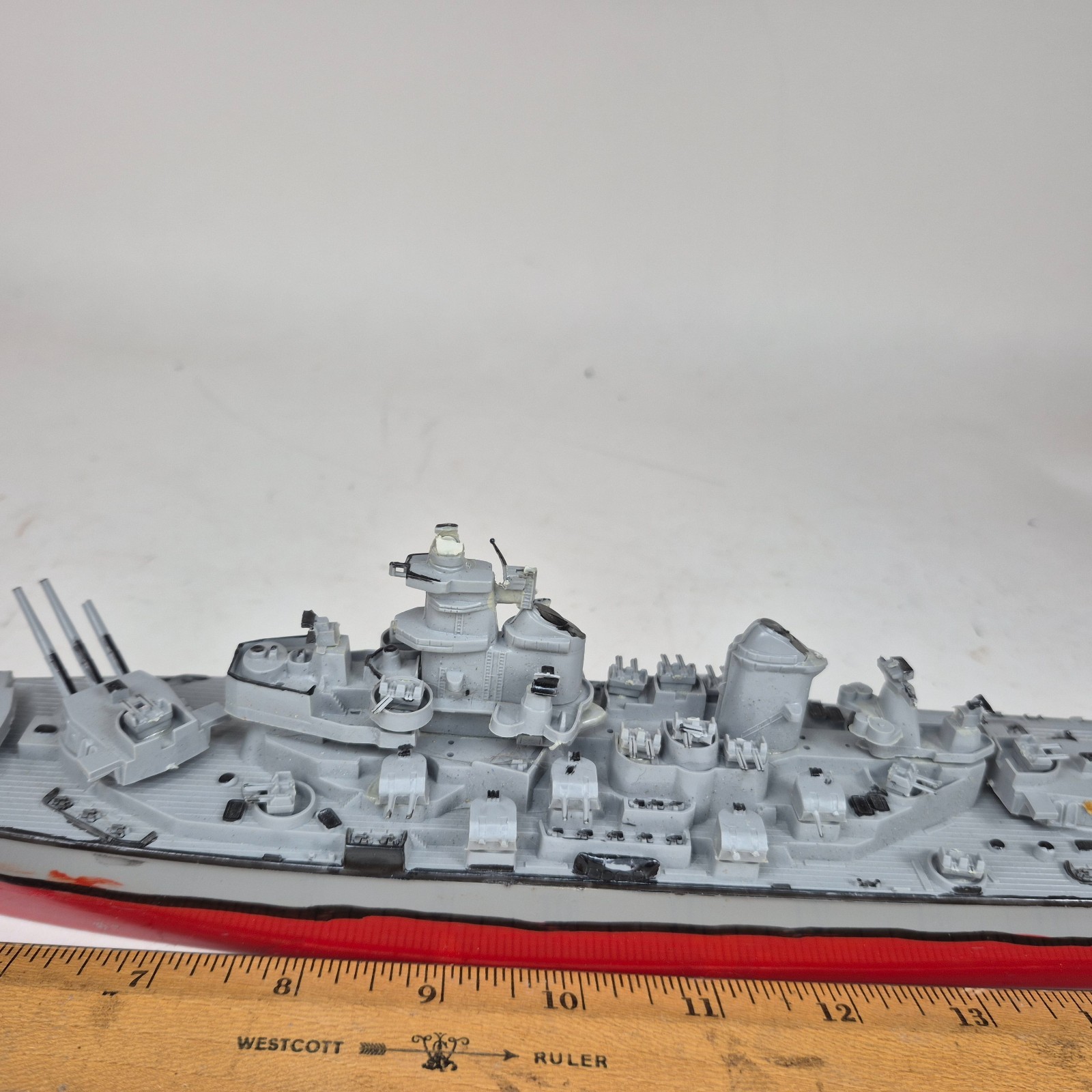 Revell USS Missouri Plastic Assembled Model Mighty Mo Battle Ship | eBay