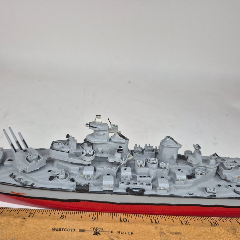 Revell USS Missouri Plastic Assembled Model Mighty Mo Battle Ship | eBay