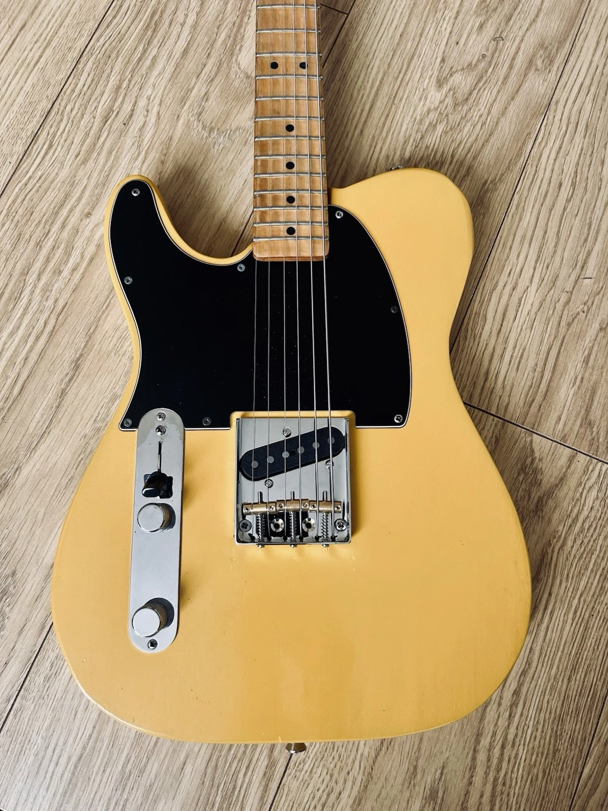SOLD: left handed Fender MIM Telecaster, modded as Esquire - now £325 ...