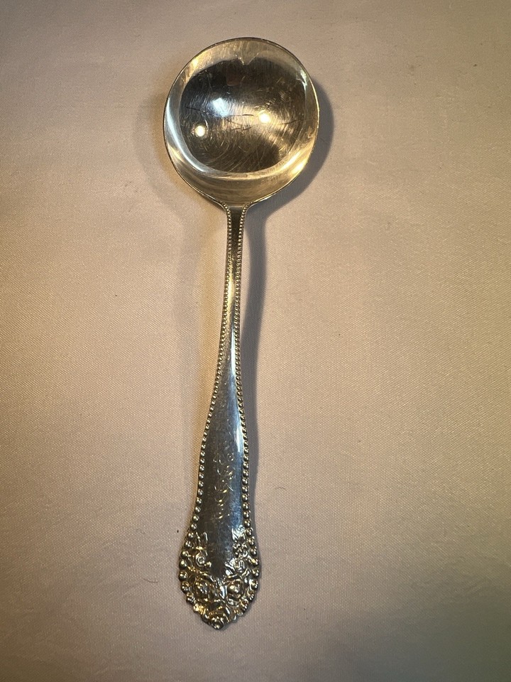 Whiting Lily Sterling Consommé Spoons – Set of 12 – 220g – 1902 Pattern ...