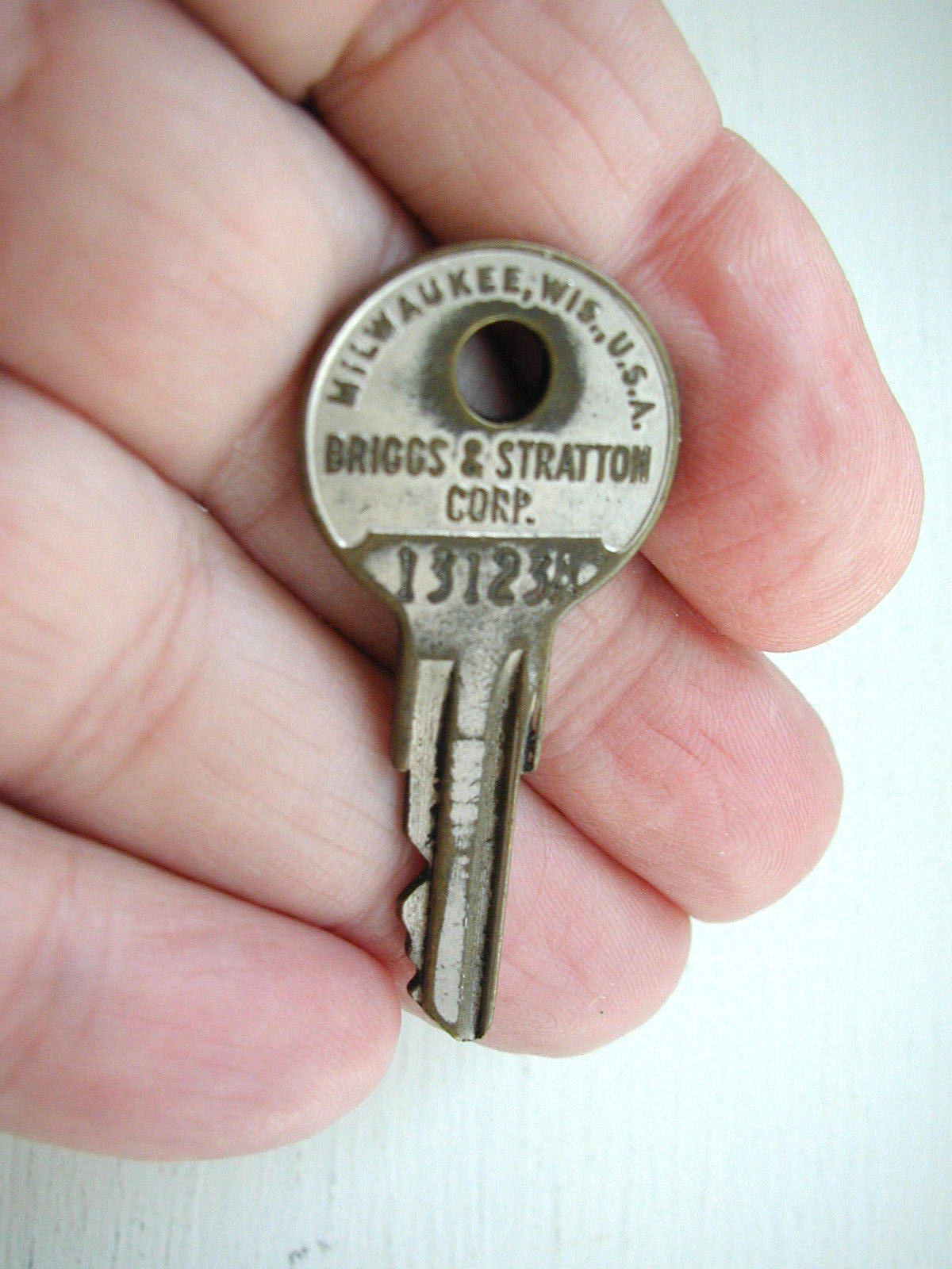 Vintage Basco Briggs & Stratton Milwaukee USA Car Auto Truck Key ...