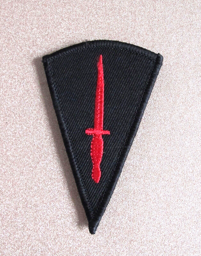 Royal Marine Commando Dagger Badge Patch "Black / Red Dagger" | eBay UK