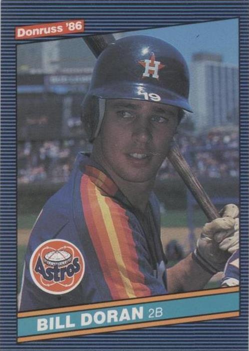 1986 Donruss - Bill Doran #110 for sale online | eBay