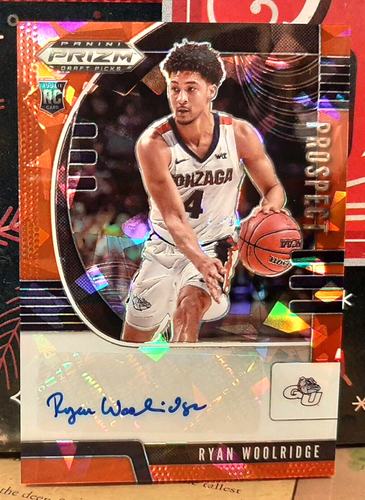 RYAN WOOLRIDGE RED ICE AUTO ~ 2020-21 PANINI PRIZM DRAFT PICKS #PA-RW ...