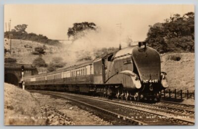 TRAIN RR RPPC LNERY Streamline WEST RIDING LIMITED England Vintage ...