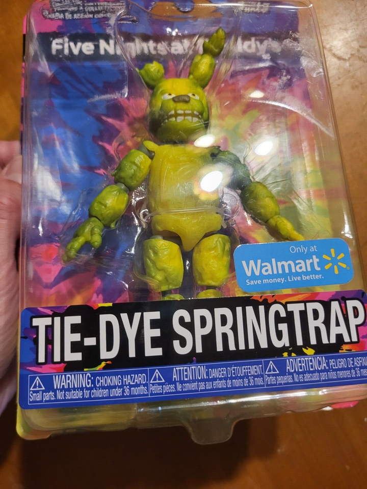 Funko Five Nights at Freddy's Tie Dye Springtrap Green FNAF Walmart ...