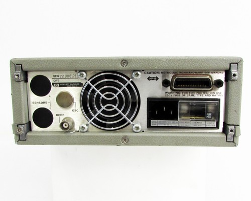 HP - 438A, Dual Channel Power Meter 100KHz-50GHz - Bad Display | eBay