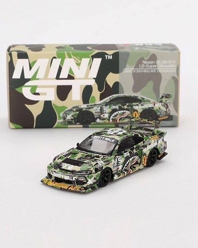 Mini GT Nissan Silvia S15 Camouflage | eBay