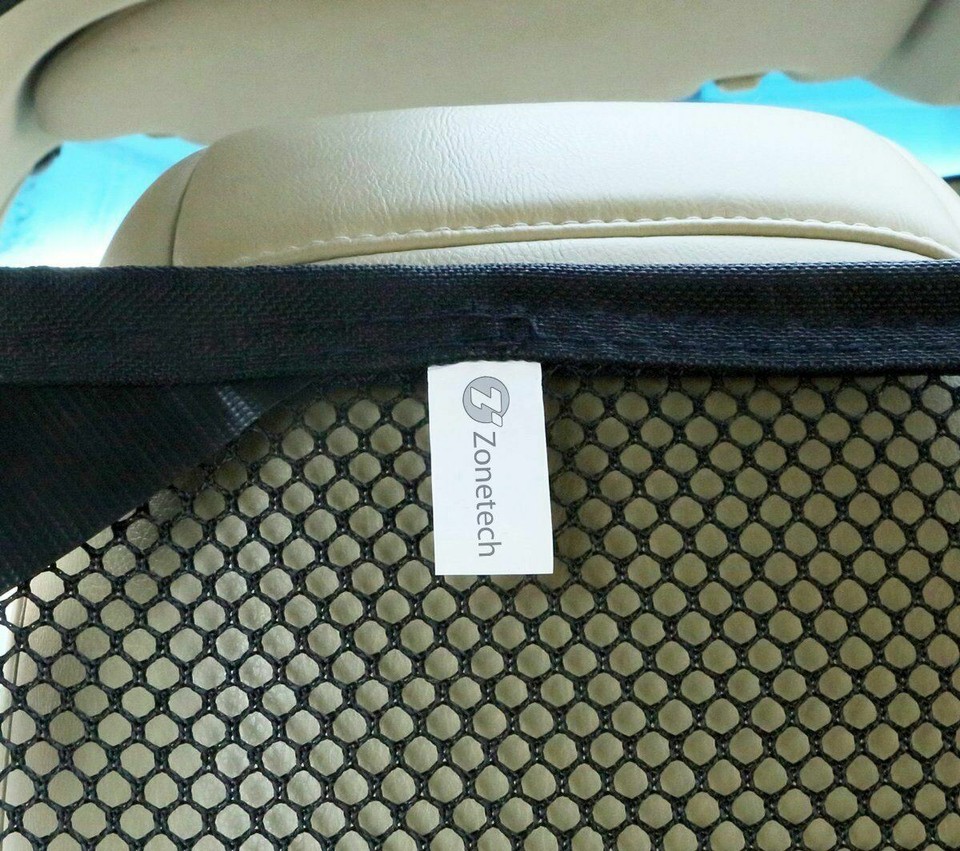 Zone Tech Vehicle Travel Pet Dog Car Back Seat Net Mesh Barrier 47 x 24 ...