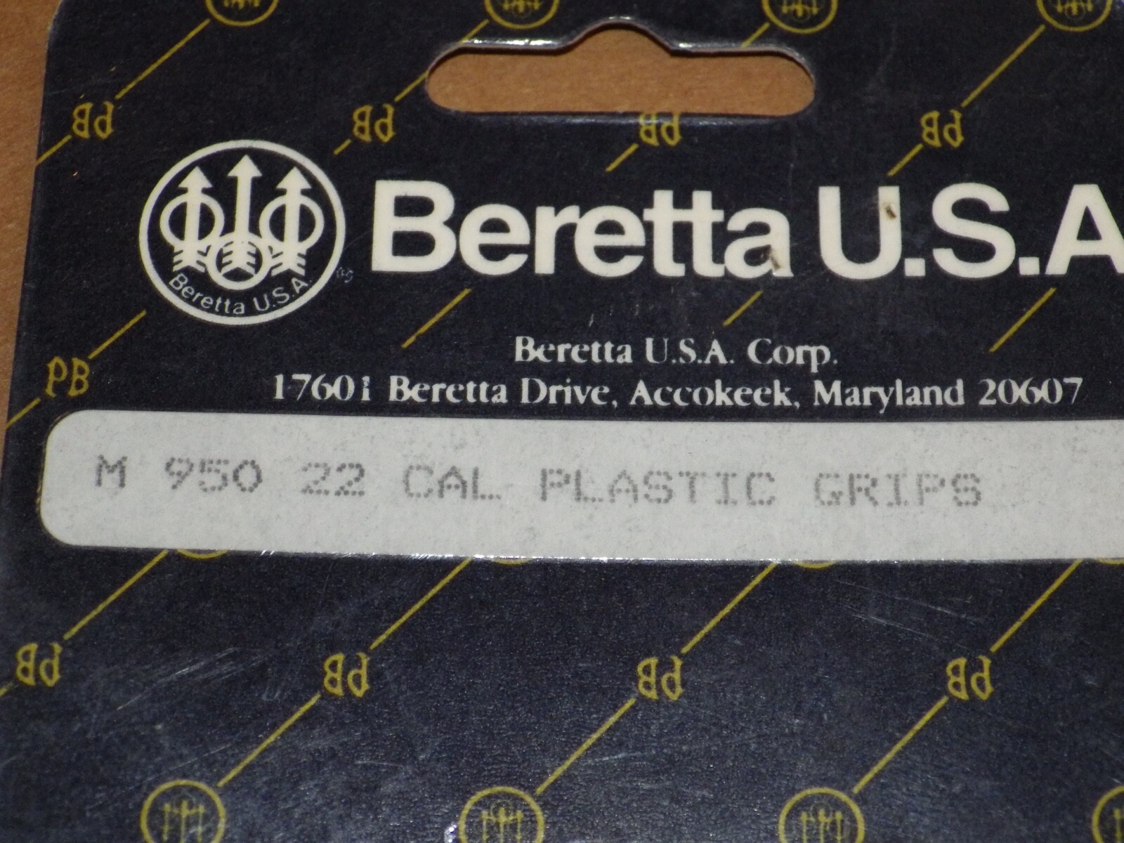 Beretta model 950, .22 Short Auto, GRIPS, Factory Sealed, NEW! #BERL G ...
