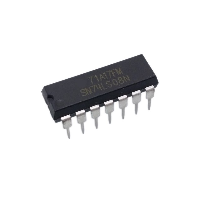 US Stock 10pcs SN74LS08N 74LS08 Quadruple 2 Input Positive AND Gate IC ...