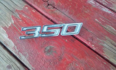 OEM CHEVROLET 350 EMBLEM #3963234 RH RIGHT | eBay