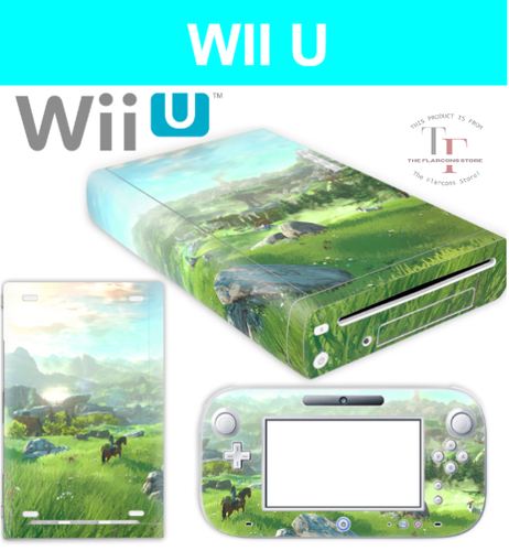 WII U Sticker Skin For Console Wrap Vinyl | eBay