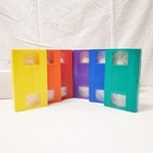 VHS Video Cassette Tape Shells Box Empty Blank Colored V-0 Bulk 10 Pack ...