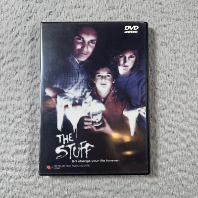 The Stuff (1985) DVD Rare OOP Out of Print Cover Top Ten Media New ...