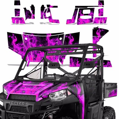 UTV Graphics Stickers Decal For Polaris Ranger Diesel/Crew/900XP 13-17 ...