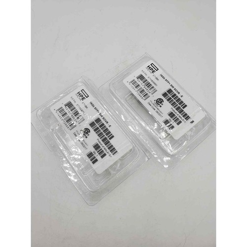 Lot of 2 HPE 16GB E7Y09A SFP+ SW XCVR - E Fibre Channel Transceiver ...
