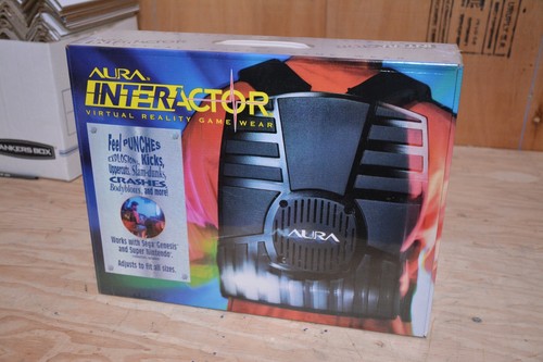 NIB Aura Interactor Virtual Reality Game Wear 1994 Sega Genesis Super ...