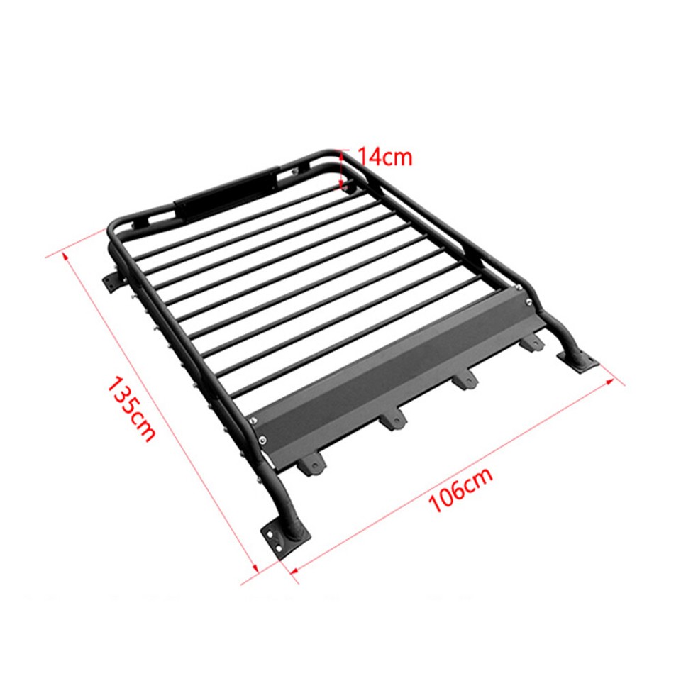 For 2007-2017 Suzuki Jimny Car Roof Rack Basket Cargo Luggage Carrier ...
