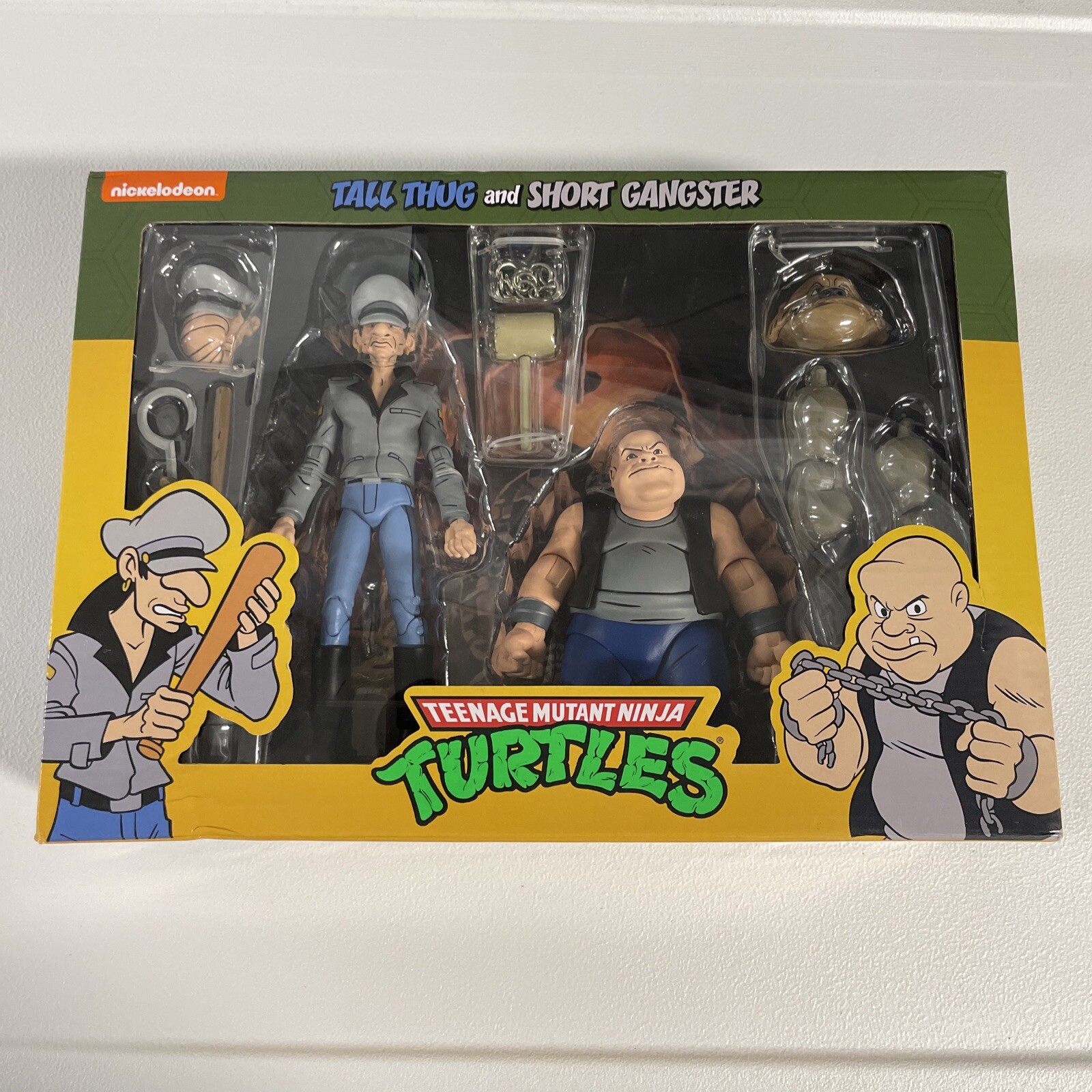 NECA Teenage Mutant Ninja Turtles TMNT: Tall Thug, Short Gangster ...