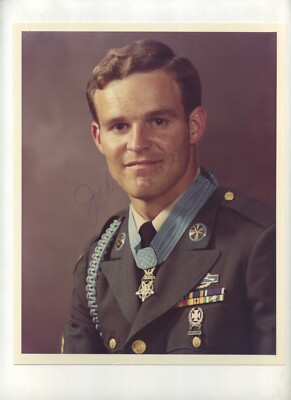 Vintage Medal of Honor Autograph Signed Photo John Baca Army Vietnam | eBay