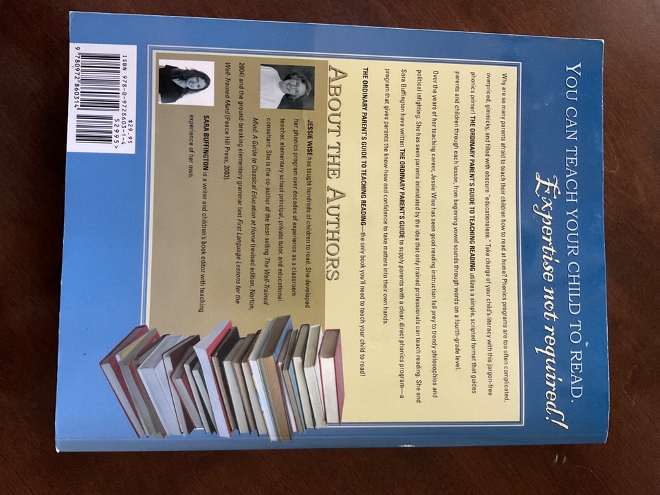 The Ordinary Parents Guide to Teaching Reading by Sara Buffington and ...