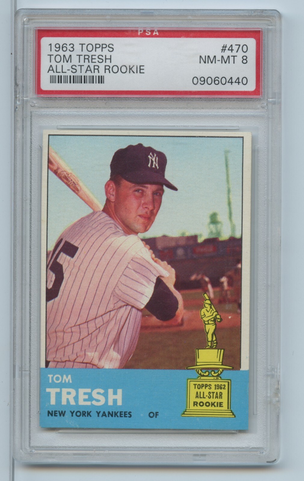 1963+Topps+-+Semi-High+%23+%23470+Tom+Tresh for sale online | eBay