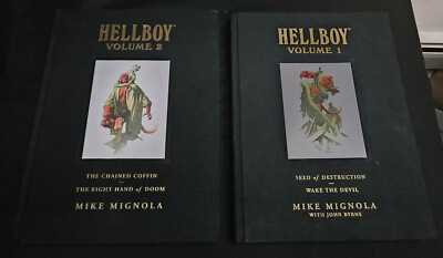 Hellboy Library Edition #1 & 2 (Dark Horse Comics May 2008) | eBay