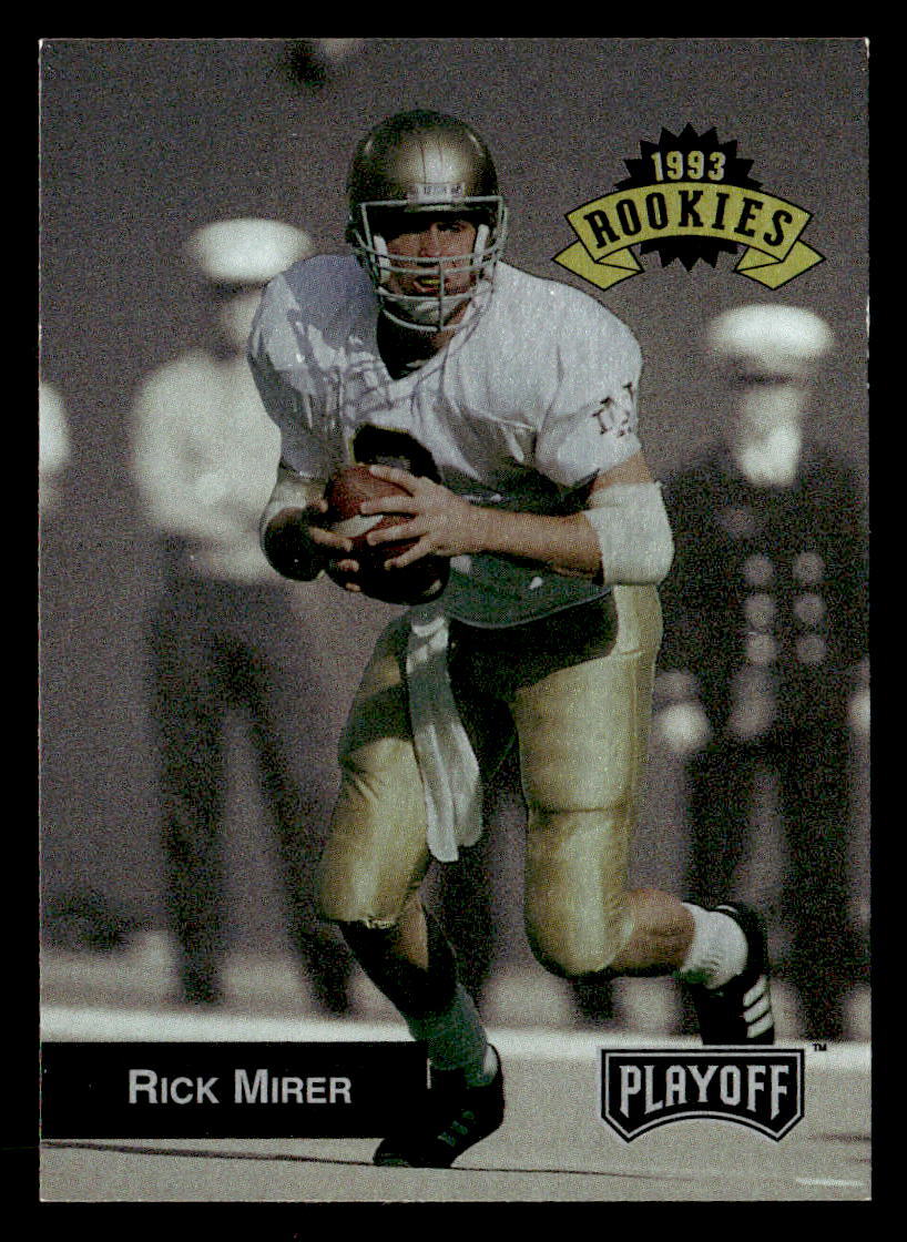 Rick Mirer 1993 Playoff Rookie Card #308 Notre Dame | eBay