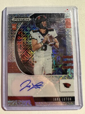 K82,420 - 2020 Panini Prizm Draft Picks Auto Prizms Mojo #131 Jake ...