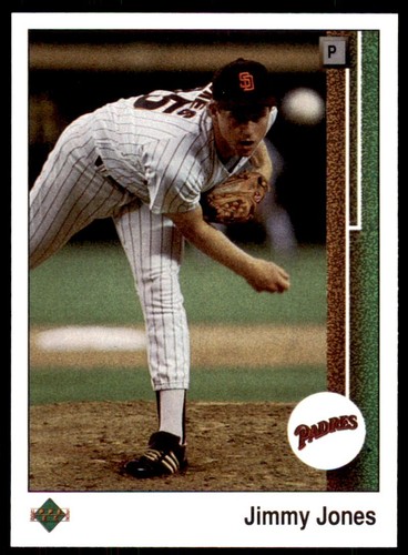 1989 Upper Deck Jimmy Jones Baseball Cards #286 | eBay