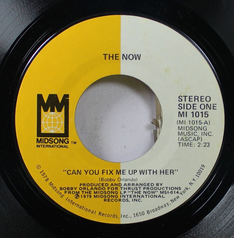 Soul 45 The Now - You Are The One / Can You Fix Me Up With Her On ...
