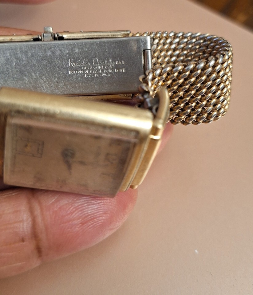 VINTAGE HAMILTON BAILEY 925 14 K GF 19 JEWELS MEN’S WATCH, NOT WORKING! | eBay